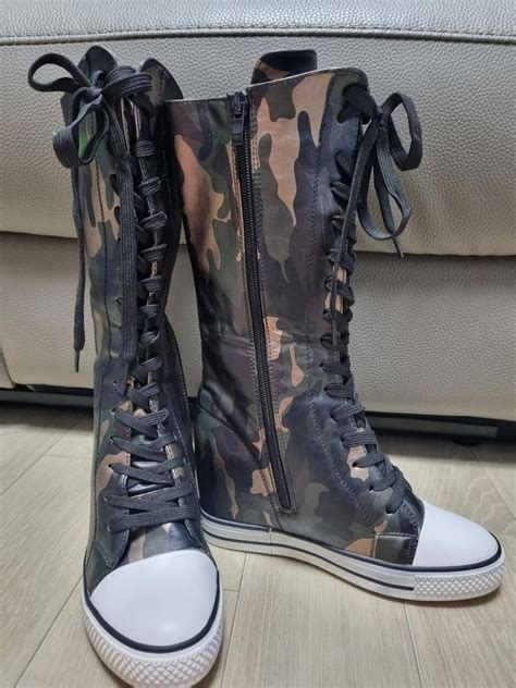 밀리터리 스타일 부츠 235mm 무료배송 세컨웨어 헬로마켓