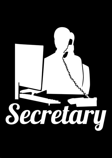 Secretary Poster By Designzz Displate