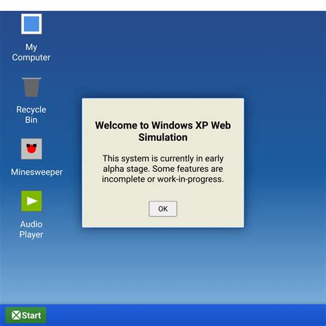 Windows Xp Web Simulation