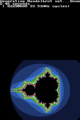 Mandelbrot Set Explorer GameBrew