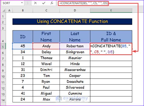 How To Concatenate Multiple Cells In Excel 7 Easy Ways