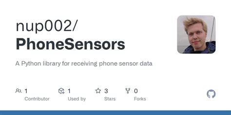 Github Nup002phonesensors A Python Library For Receiving Phone Sensor Data