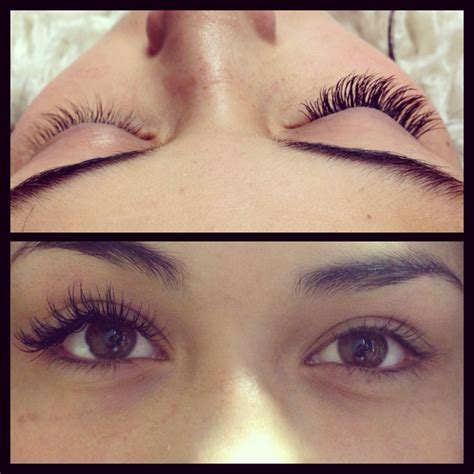 Natural False Eyelashes Before And After