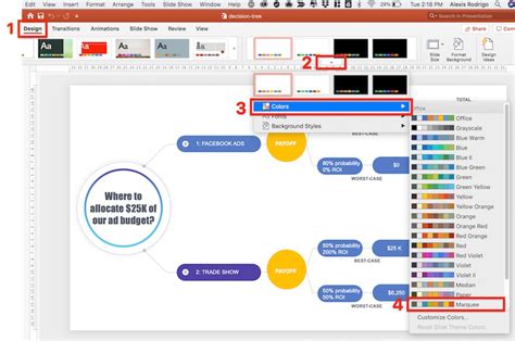 make a decision tree in powerpoint by customizing templates envato tuts