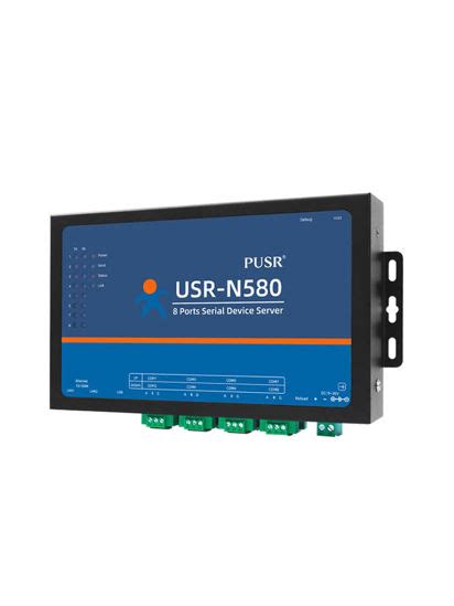 GetUSCart PUSR 8 Ports MQTT Modbus Gateway Support SSL TLS Edge Computing RS485 Serial To