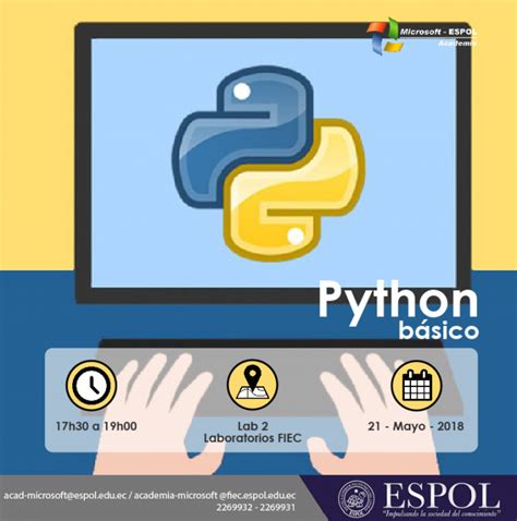 Curso Python Básico Escuela Superior Politécnica Del Litoral