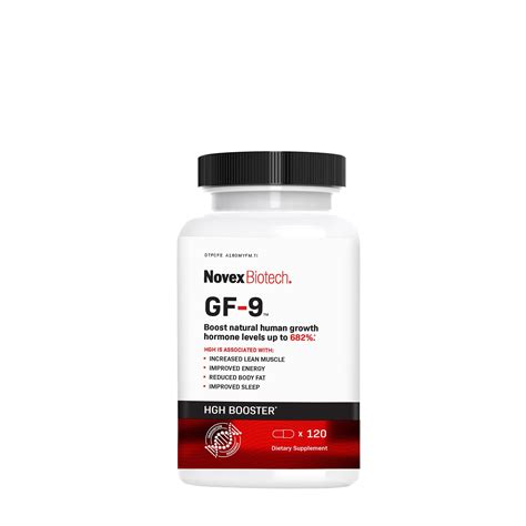 Novex Biotech Gf 9 Human Growth Hormone Supplement Gnc