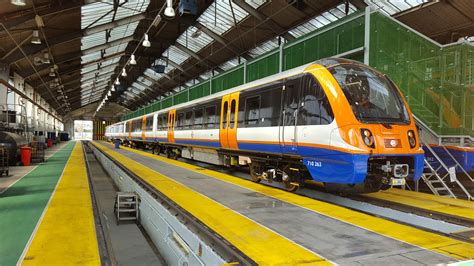 The New Class 710 At Willesden Junction Maintenence Sheds Almost Ready