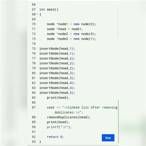 Remove Dublicates From Linked Listleet Code Programming Shortvideo