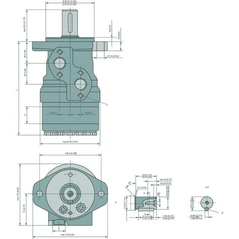 Danfoss Hydraulic Motor Omr 80 2571510411 Spare Parts For Agricultural Machinery And Tractors
