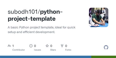 Github Subodh101python Project Template A Basic Python Project