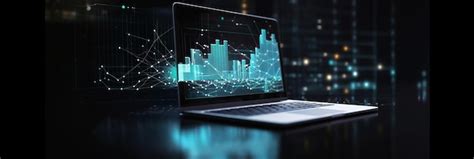 Premium Ai Image Business Worker Using Laptop Data Analytics