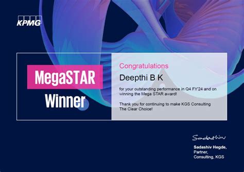 Deepthi Bk On Linkedin Honored To Receive Recognition For My Work And Contributions Grateful