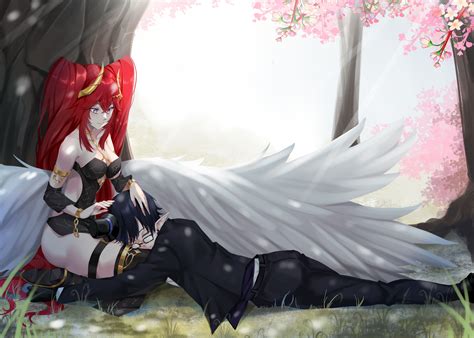 Rule 34 Celestial Red Hair Summoner Cherry Twintails 5596010