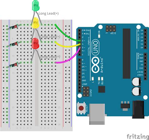 7 ¡hagamos Un Semáforo — Documentación De Sunfounder Beginners Lab Kit