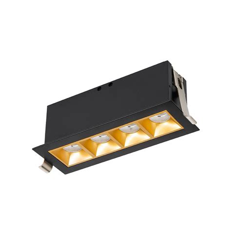 Wac R1gdt04 N Multi Stealth 4 Cell Downlight Trim 32° Beam R1gdt04