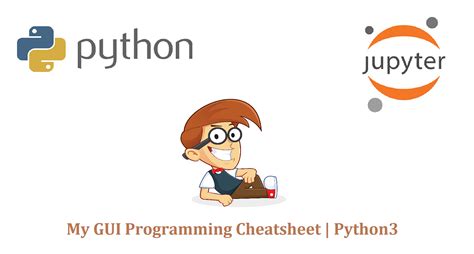 My Gui Programming Cheatsheet Python3 Jupyter By Shivam Dutt
