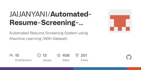 Github Jaijanyaniautomated Resume Screening System Automated Resume