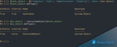 Работа с типом Powershell Pscustomobject на примерах Fixmypc