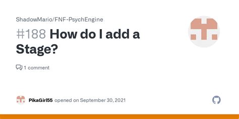 How Do I Add A Stage Issue ShadowMario FNF PsychEngine GitHub