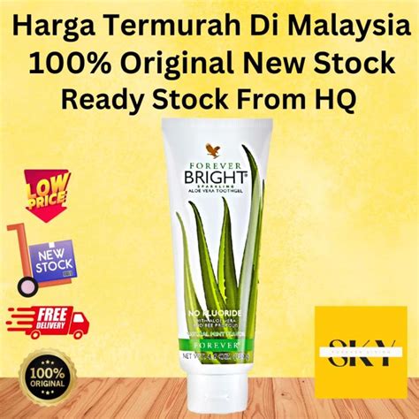 Forever Living Bright Sparking Aloe Vera Toothpaste Lazada