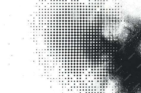 Premium Vector Abstract Monochrome Dotted Pattern