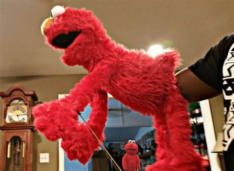Fisting Elmo While Another Elmo Watches Nsfw Vs Watching Elmo