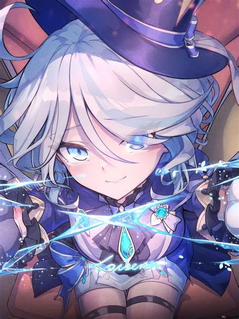 Hydro Archon Furina Genshin Impact Online Rpg Game K Wallpaper Download