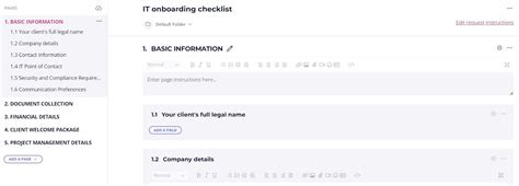 How To Create An IT Onboarding Checklist For Your Clients Template Included