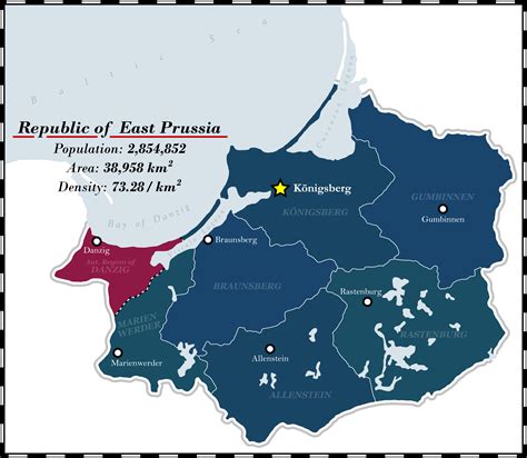 Republic Of East Prussia Imaginarymaps