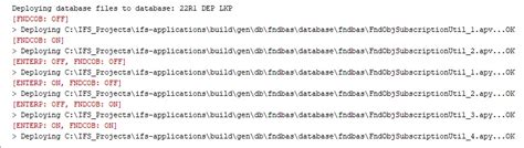 Index Technical Documentation For Ifs Cloud