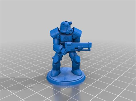 🧞‍♂️ Brotherhood Of Steel Fallout T 60 Power Armor Retro Zeerust 28mm