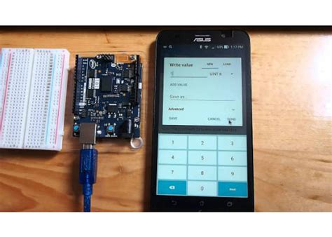 Arduino Bluetooth Low Energy Digit