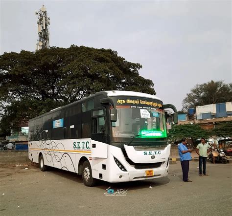 Setc Cnb D068 Pollachi Tiruppur Chennai Ac Sleeper Bus