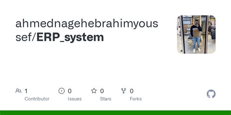 GitHub Ahmednagehebrahimyoussef ERP System