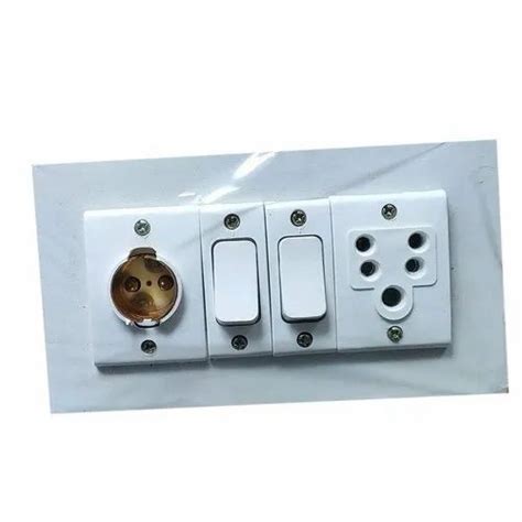 5 Wooden White Electrical Socket Switch Board 2 1 5 Pin At 35 Piece In Bhopal