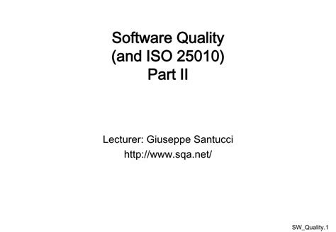 Pdf Software Quality And Iso 25010 Part Ii Dokumen Tips