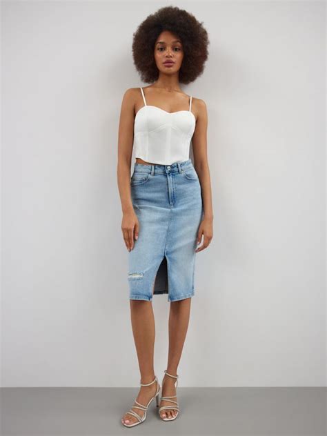 Спідниці міді максі Mohito