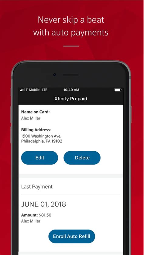 Xfinity Prepaid App For IPhone Free Download Xfinity Prepaid For IPhone At AppPure