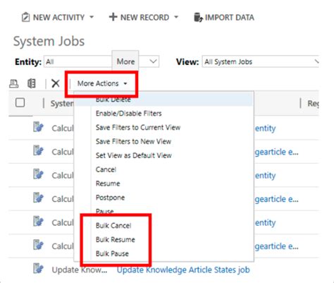 Run Bulk Operations On Workflows In Dynamics 365 Customer Engagement On Premises Microsoft Learn