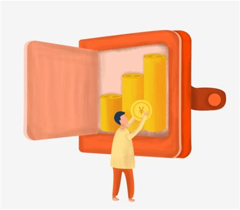 卡通 手繪 精美 插畫 手繪 簡約風 金融時代投資理財卡通插畫素材圖案，psd和png圖片免費下載