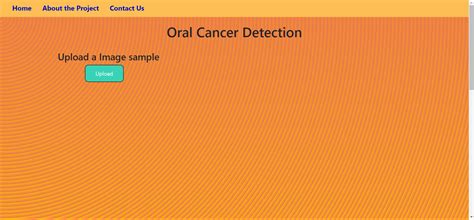 github k aniket47 oral cancer detection oral cancer detection web app