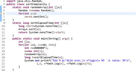 herr deng桑的教學blog [視訊]java中arrays sort時間複雜度的測試