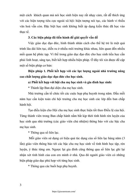 PPT Một số kinh nghiệm giáo dục đạo đức lối sống cho học sinh PowerPoint Presentation ID