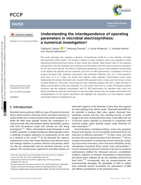 pdf understanding the interdependence of operating parameters in