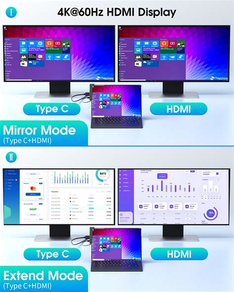 Mua Surface Pro 9 Docking Station 6 In 2 Microsoft Surface Pro 9 USB C Hub With 100W PD Charge