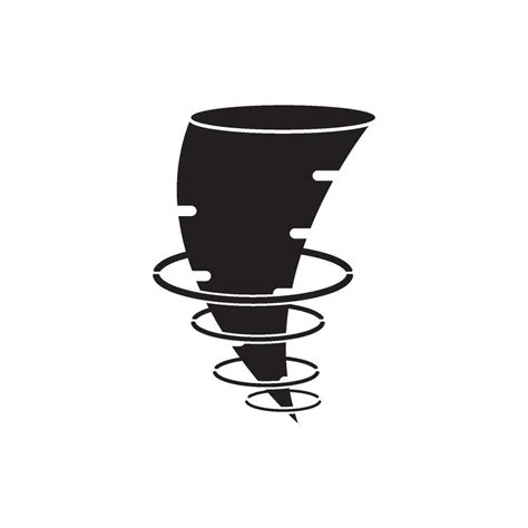 Tornado Icon Vector 34117847 Vector Art At Vecteezy