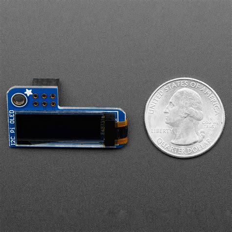 adafruit pioled 128x32 monochrome oled add on for raspberry pi