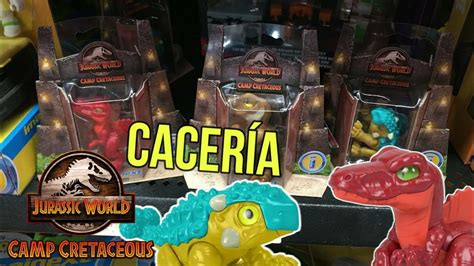 Cacería Crías De Jurassic World Camp Cretaceous De Imaginext