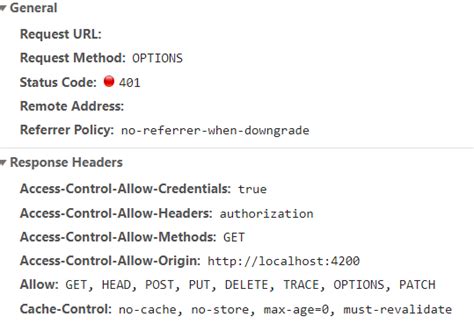Java Requests From Angular App Blocked By Cors Policy In Spring App